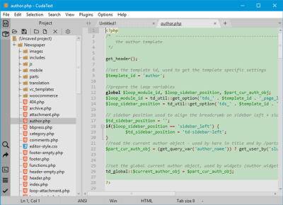 CudaText is a free Code Editor for Windows programmers