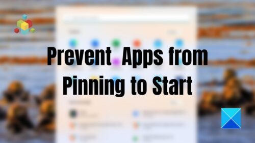 Prevent Windows Store Apps from Pinning their Icons to Start