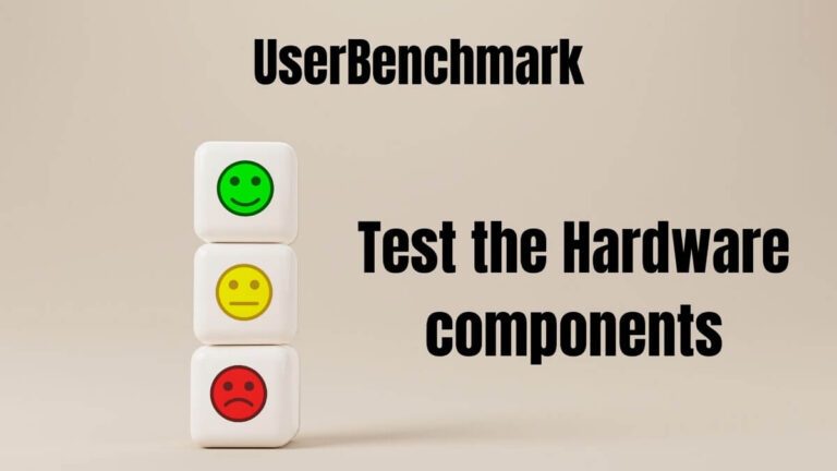 UserBenchmark: Test Hardware components of Windows PC