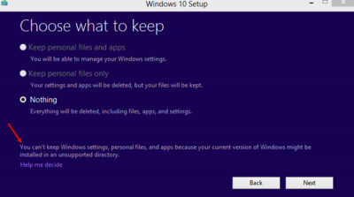 Install Windows 10 using Local Account without Microsoft Account