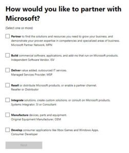 How to become a Microsoft Partner
