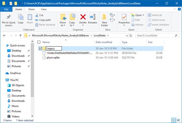 How to import Sticky Notes from Windows 7 to Windows 11/10