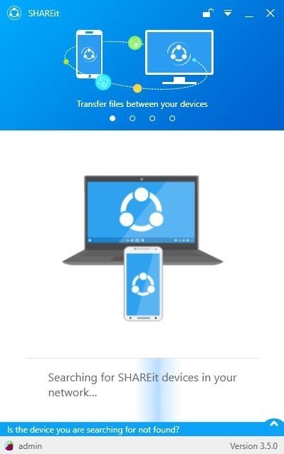 Transfer Files between Mobile Phone and PC using SHAREit
