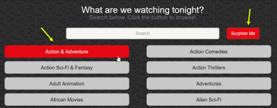 Best tools to find secret Netflix Categories, Movies and TV shows