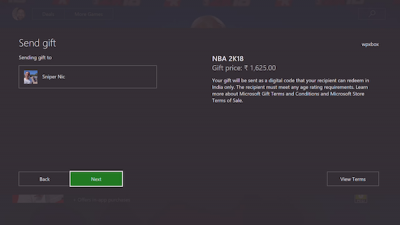 How to gift someone a digital game on Xbox One and Windows PC