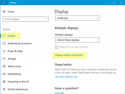 How to change Monitor Refresh Rate in Windows 11