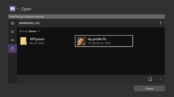 How to set & use a custom image as Gamerpic on Xbox One