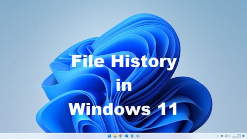 File History not working in Windows 11; Doesn't recognize this drive