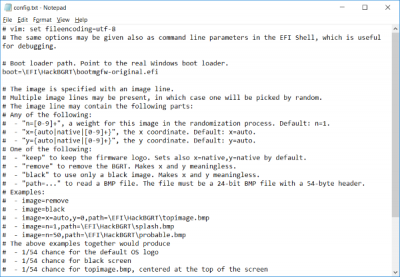 How to change Windows Boot Logo using HackBGRT