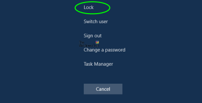 How to Lock Windows computer