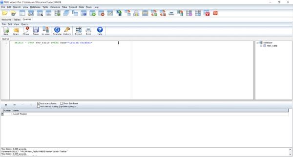 View, Edit Access Database Files with MDB Viewer Plus