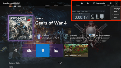 How to record Xbox One Gameplay Videos with Audio
