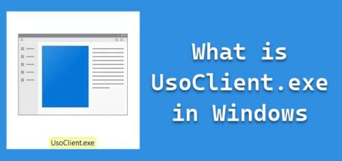 What is UsoClient.exe in Windows 11/10