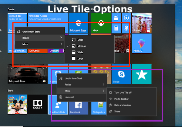 How to customize Windows 10 Start Menu