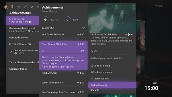 How to track Achievements on Xbox One for any game