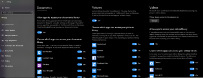 How to prevent or allow App access to File System in Windows 11