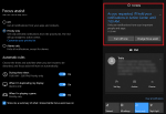 How to disable or, enable & configure Focus Assist on Windows 11