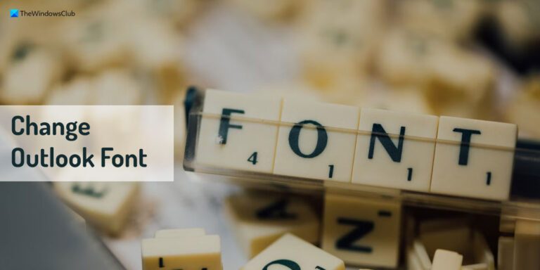 How to rebuild Font cache in Windows 11/10