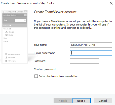 Access files remotely between PC & Smartphone with TeamViewer