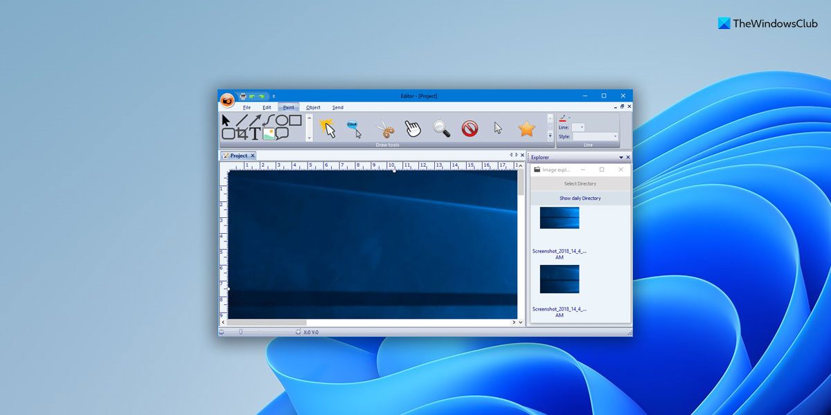 Screeny Is A Free Screenshot Software For Windows Pc Thewindowsclub