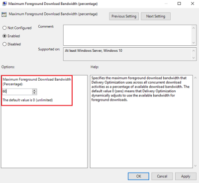 How to limit Windows Update bandwidth in Windows 11/10