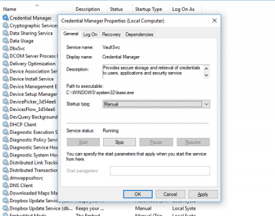 Find Dependencies of Windows Service; Restart Services automatically