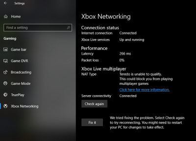 Can't connect to Xbox Live; Fix Xbox Live Networking issues