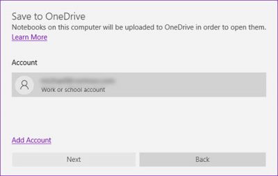 How to move OneNote notebooks to OneDrive from Windows PC