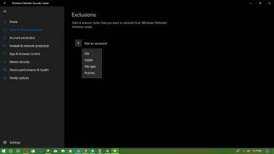 Apple iCloud is not working due to Windows Defender blockage