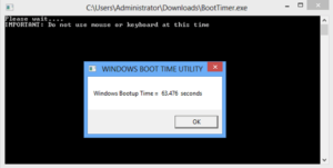 Free software to measure Boot or Startup Time in Windows 11