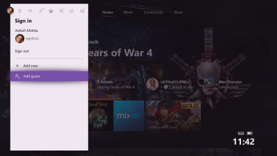 How to create and manage Xbox Guest Account on the console