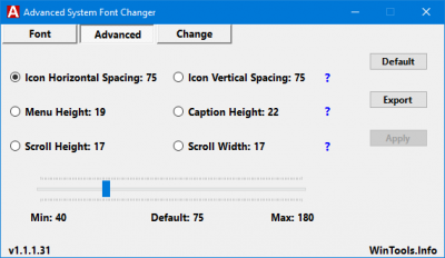 How to change default System Font in Windows 11