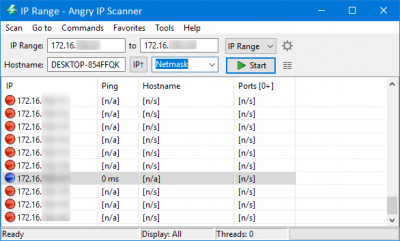 Angry IP Scanner is an open source IP monitoring tool for Windows