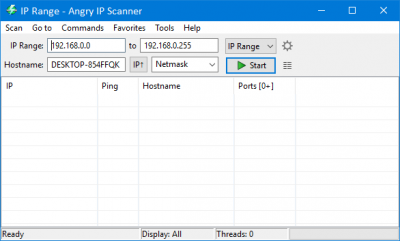 Angry IP Scanner is an open source IP monitoring tool for Windows