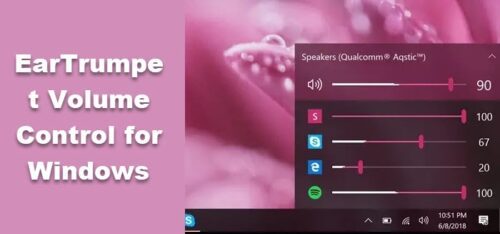 EarTrumpet Volume Control and Mixer for Windows PC