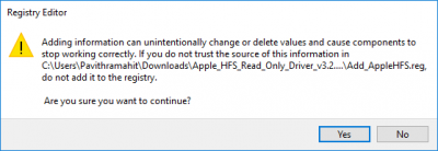 How to use Mac formatted HFS+ Drive on Windows computer