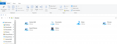How to Add or Remove folders in a Library in Explorer in Windows