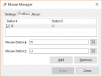 Control what the extra Mouse buttons do, using Mouse Manager