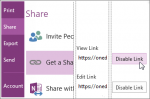 How to change Permissions for OneNote Notebook on OneDrive