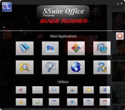 SSuite Blade Runner Portable Office Suite for Windows PC