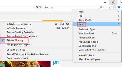 How to use ActiveX Controls for Internet Explorer 11