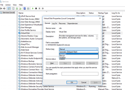 Disk Management not working, loading or responding in Windows 11