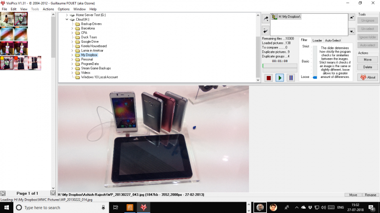 Free Duplicate Photo cleaner and remover software for Windows