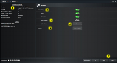 AMD Ryzen Master is a powerful Overclocking tool for PC