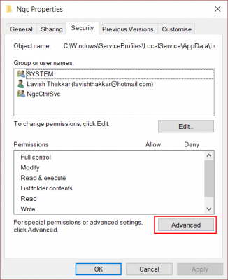 Your PIN is no longer available due to a change in security setting