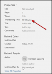 How to Track Total Editing Time spent on Word document