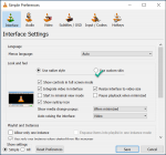 How to customize VLC Media Player interface