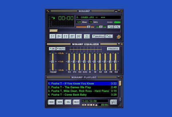 Webamp online music player feels like Winamp