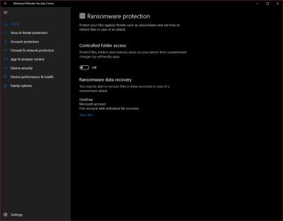 Recover Ransomware affected files with OneDrive and Defender