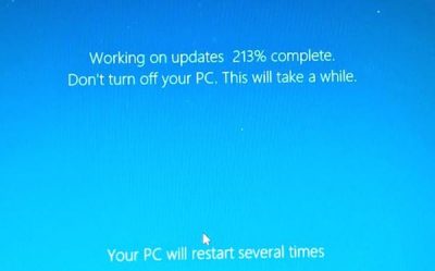 Working on updates - Stuck or Slow - Windows 11